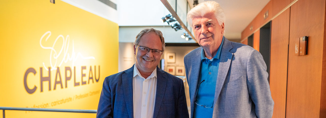 Conversation with Serge Chapleau at the McCord Museum